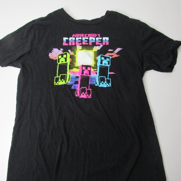 Old Navy | Shirts & Tops | Old Navy Minecraft Creeper Youth Xxl 8 Adult ...